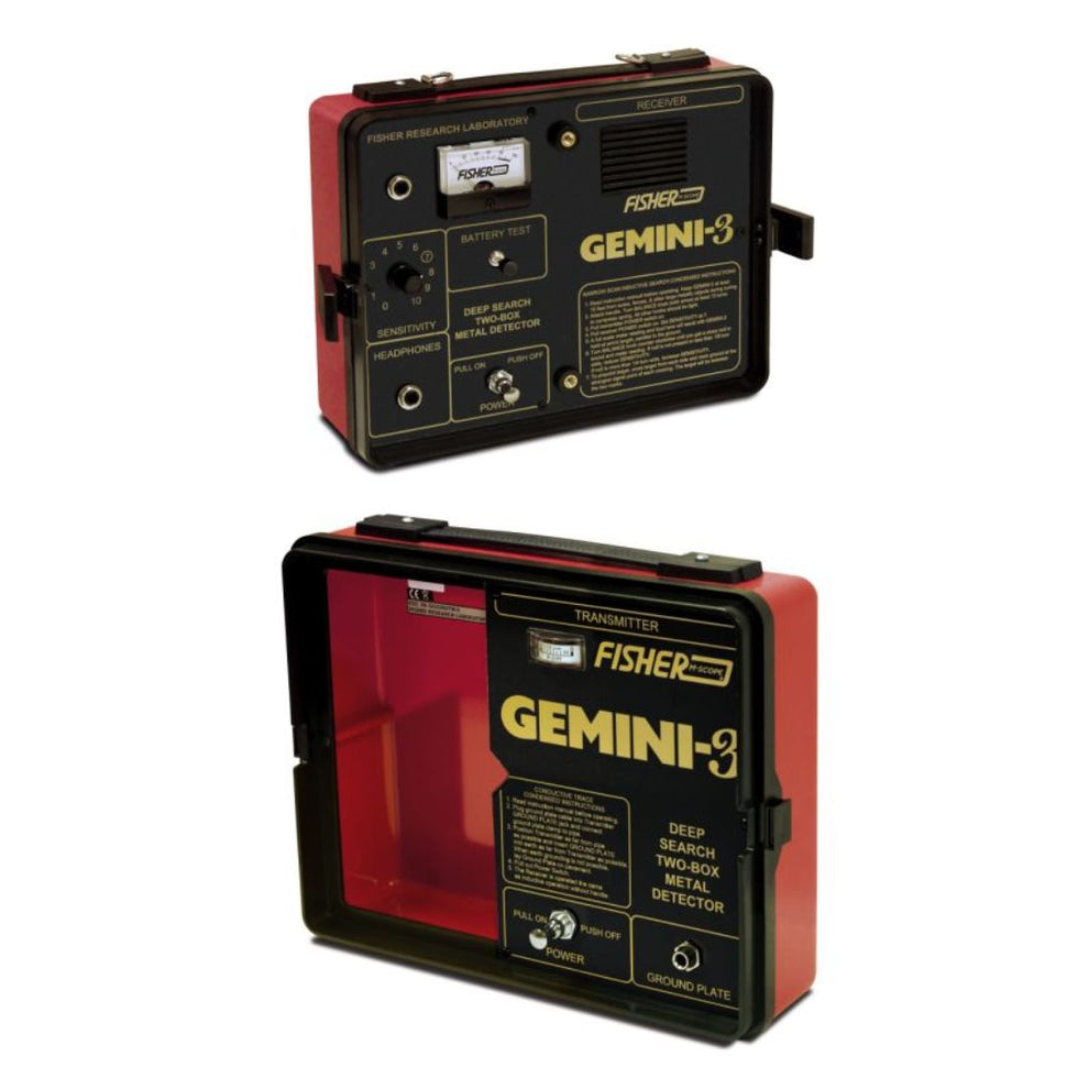 Fisher Gemini 3 Deep Seeking Gold Detector – Fisher Detectors SA