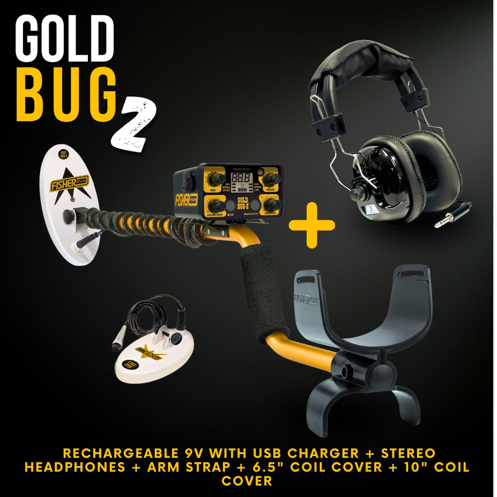 Fisher Gold Bug 2 - Gold Detector – Fisher Detectors SA