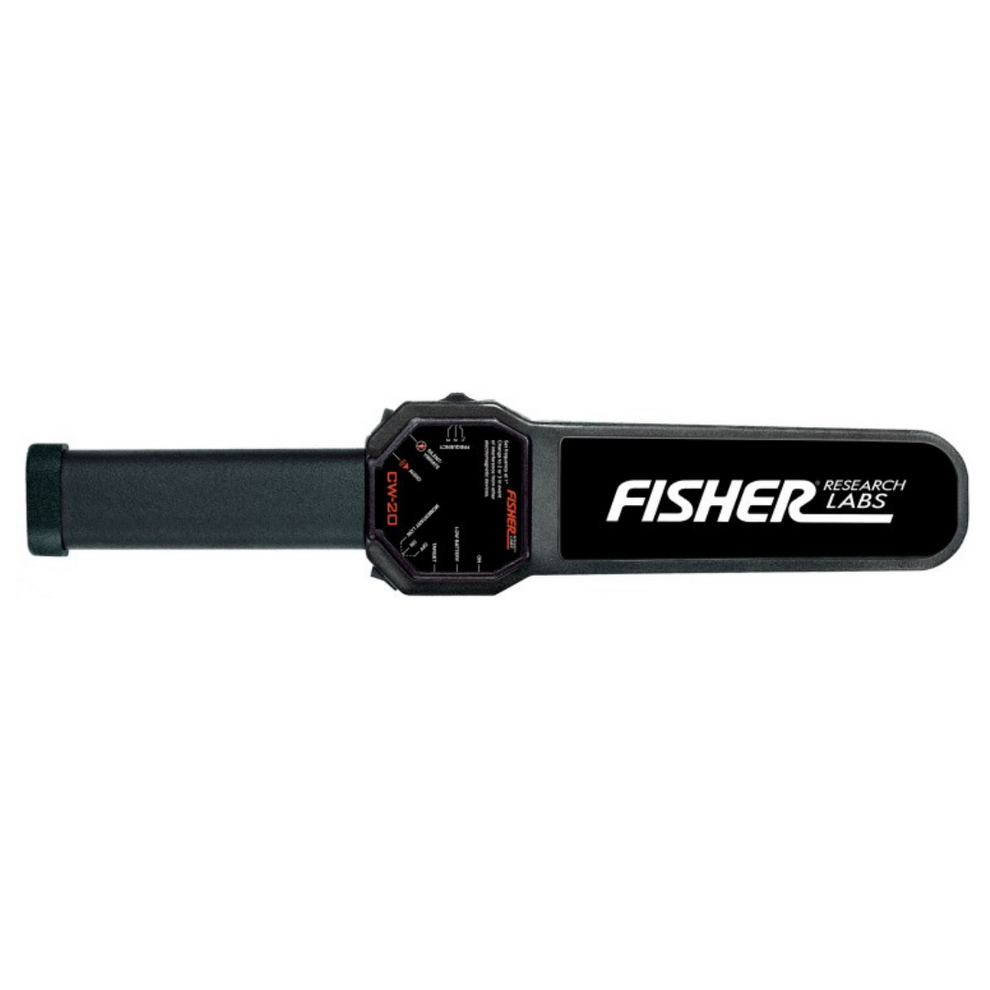 Fisher CW-20 - Hand-Held Concealed Weapons Detector – Fisher Detectors SA